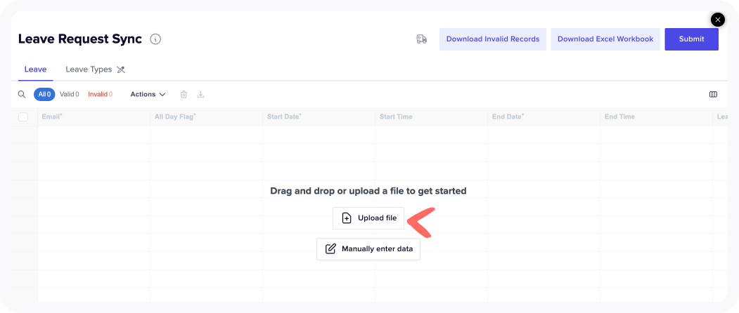 Bulk adding leave requests – Deputy Help Center
