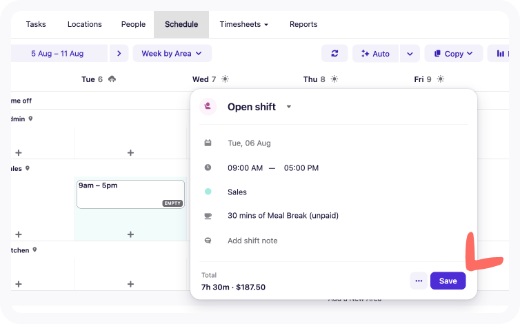 Open shifts – Deputy Help Center