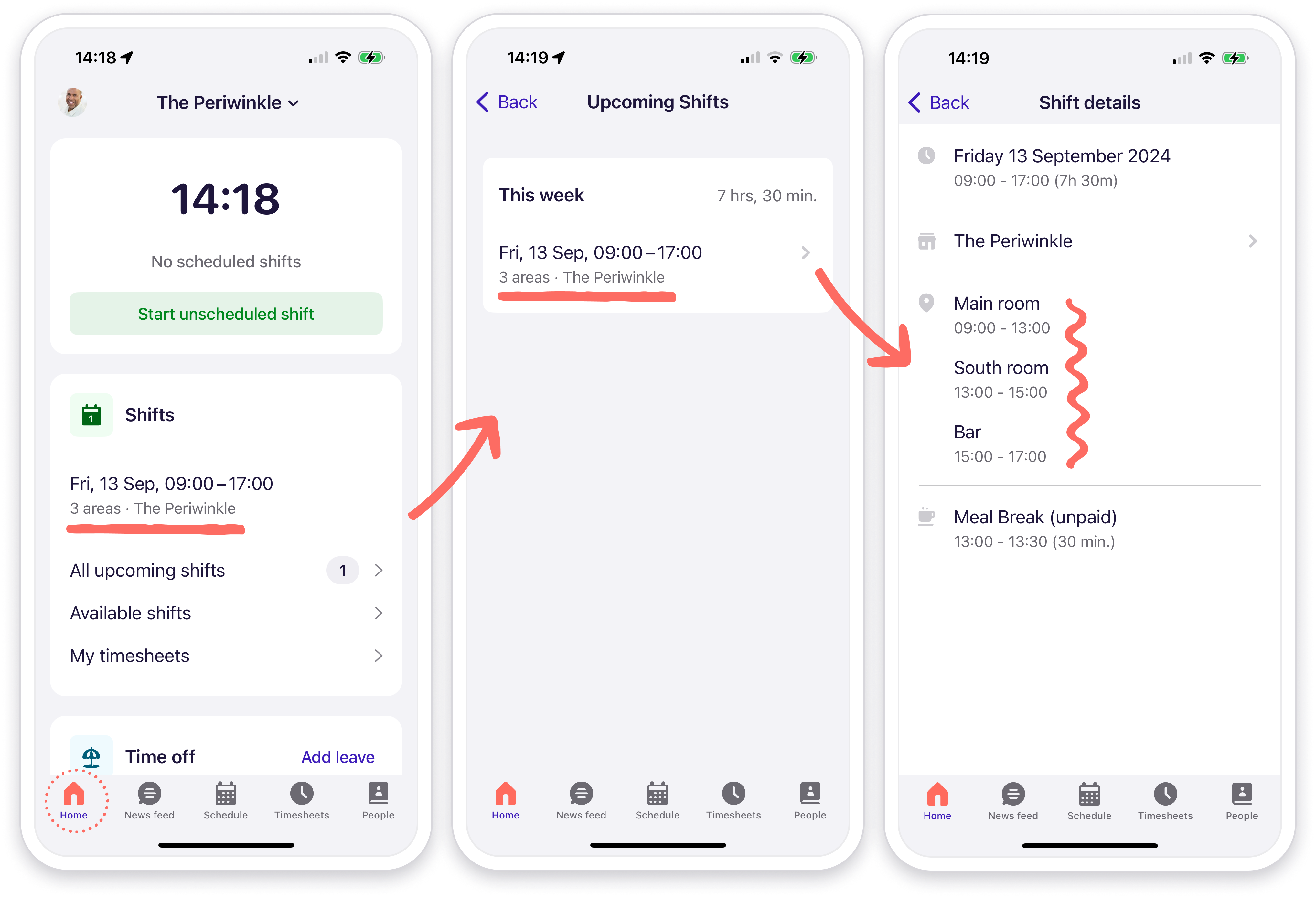 Work a shift with micro-scheduling via mobile apps (Beta) – Deputy Help ...