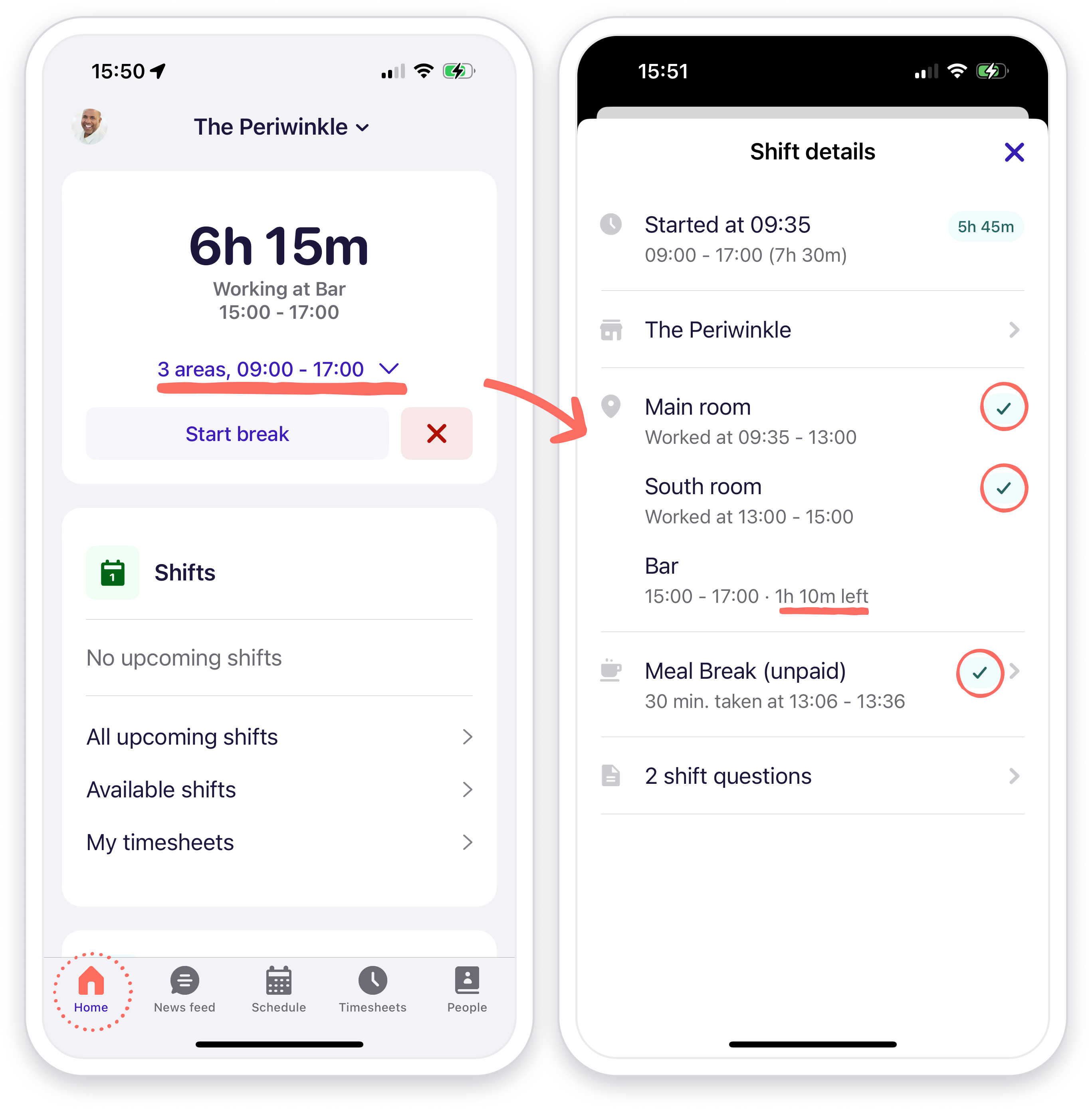 Work a shift with micro-scheduling via mobile apps (Beta) – Deputy Help ...