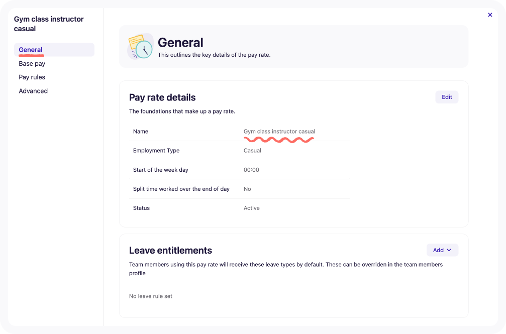 Using Pay Rate Builder to set up a pay rate per shift – Deputy Help Center