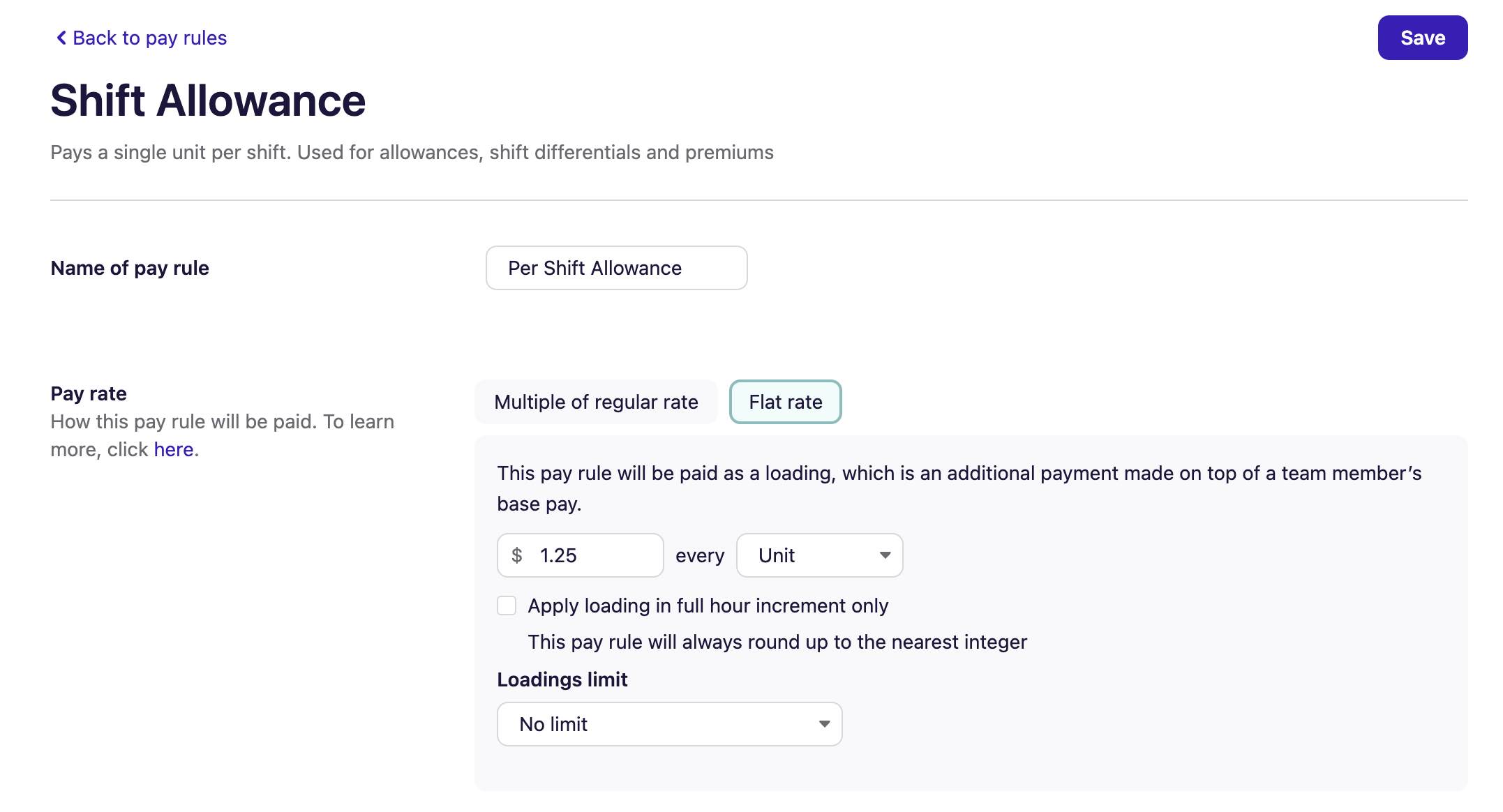 Automating Allowances with Pay Rate Builder – Deputy Help Center