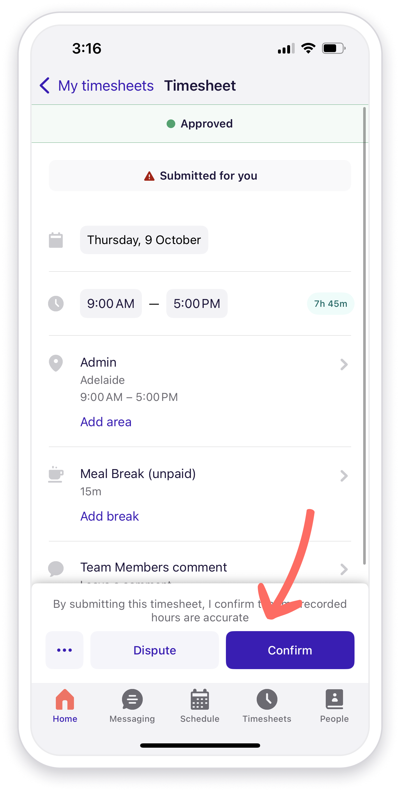 Using timesheet attestation (Beta) – Deputy Help Center