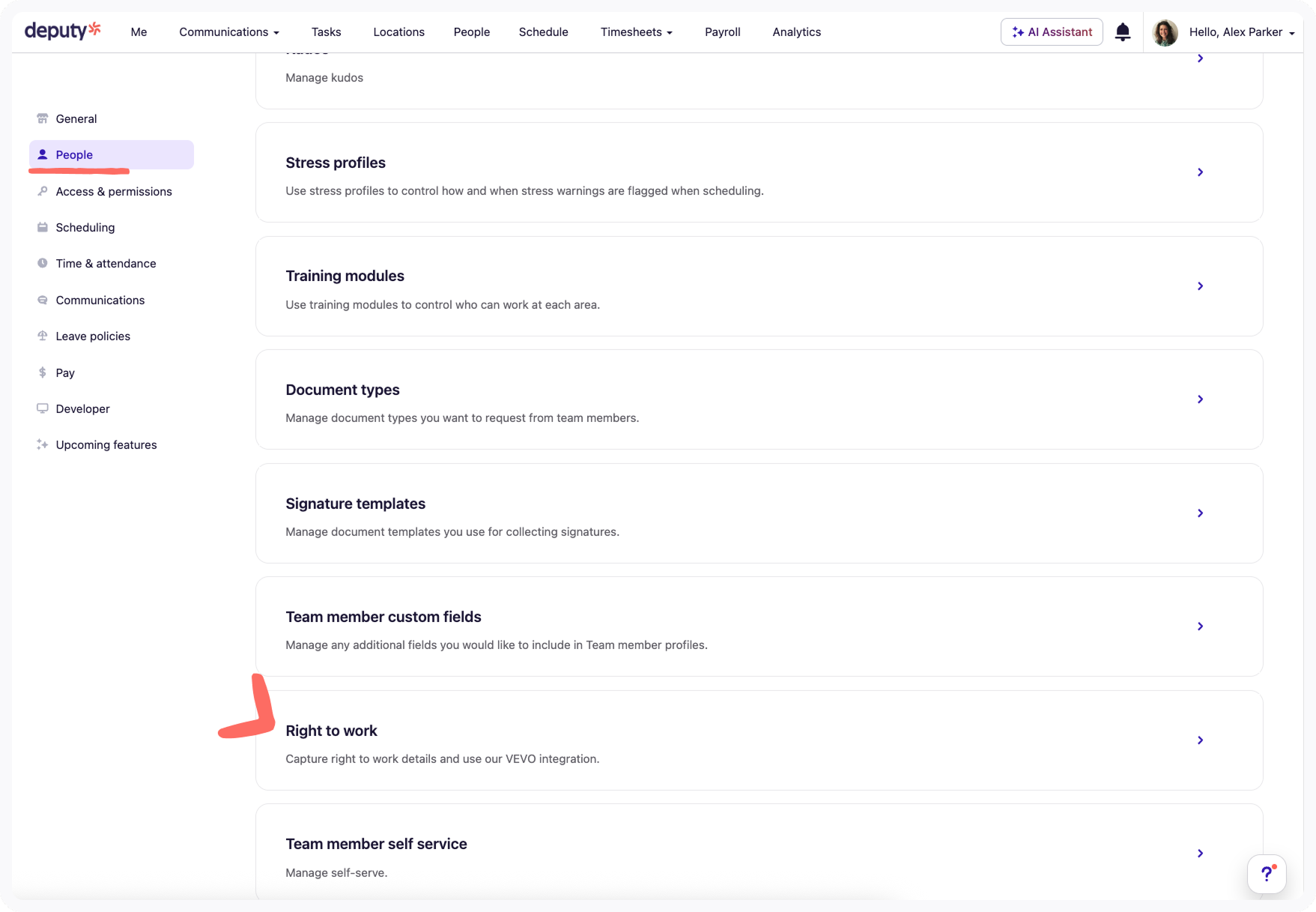 Running VEVO checks during onboarding (AU) – Deputy Help Center