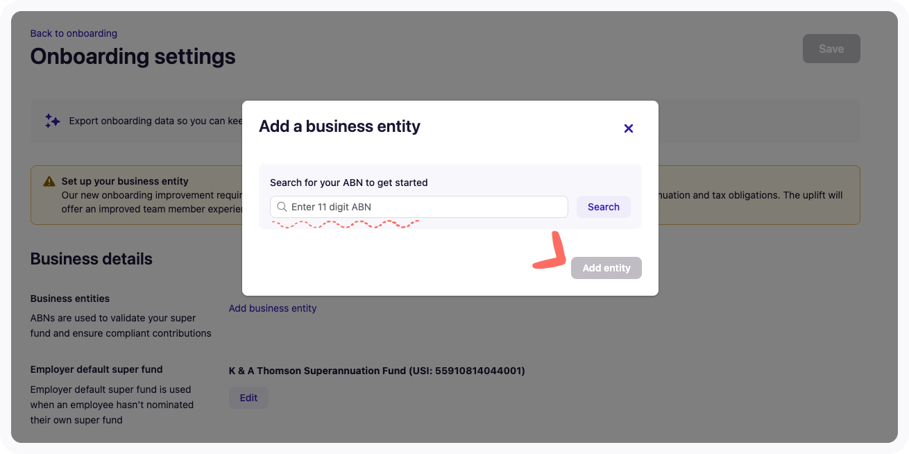 Adding your Australian Business Number (ABN) – Deputy Help Center