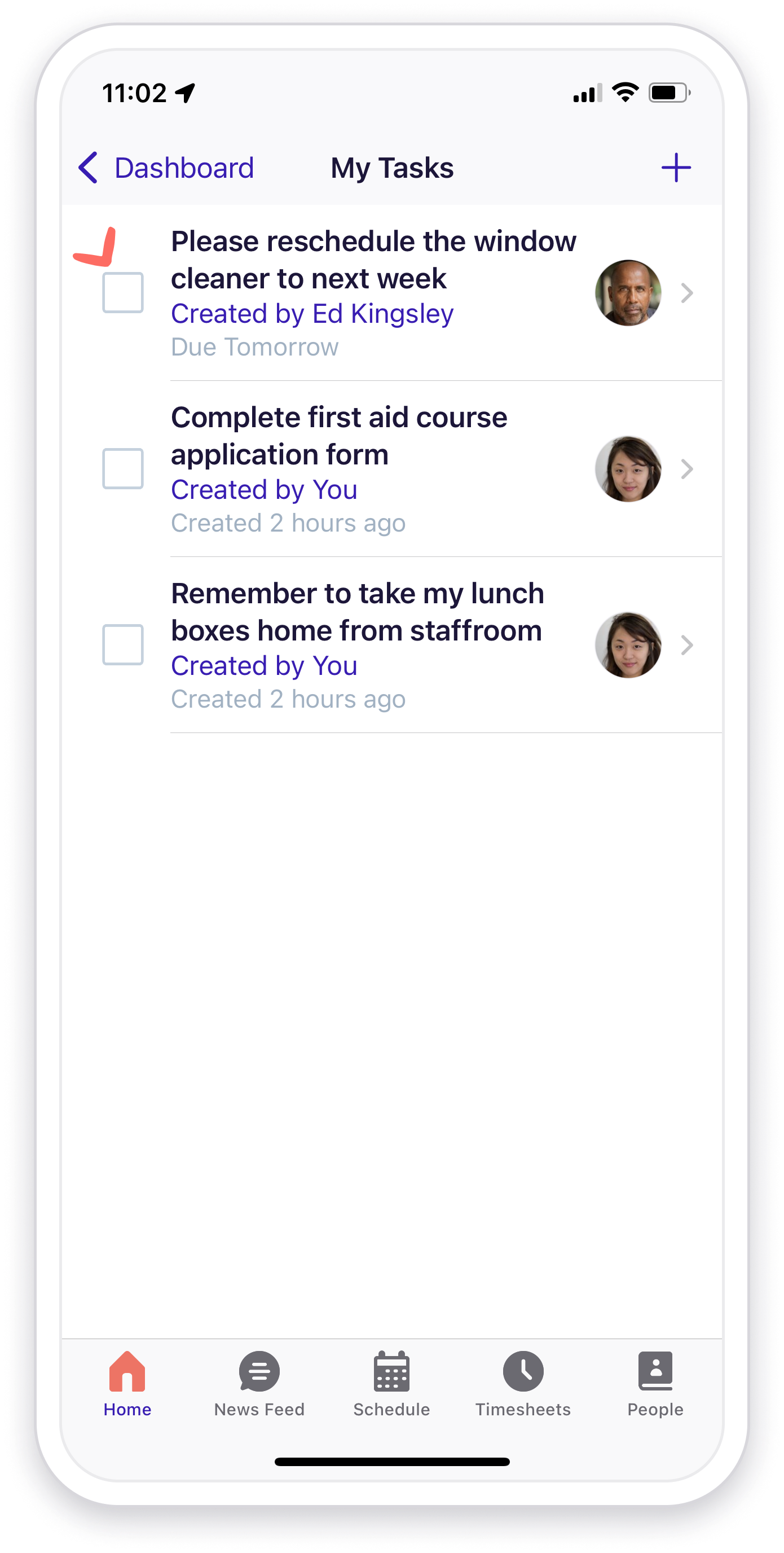 Tasks – Deputy Help Center