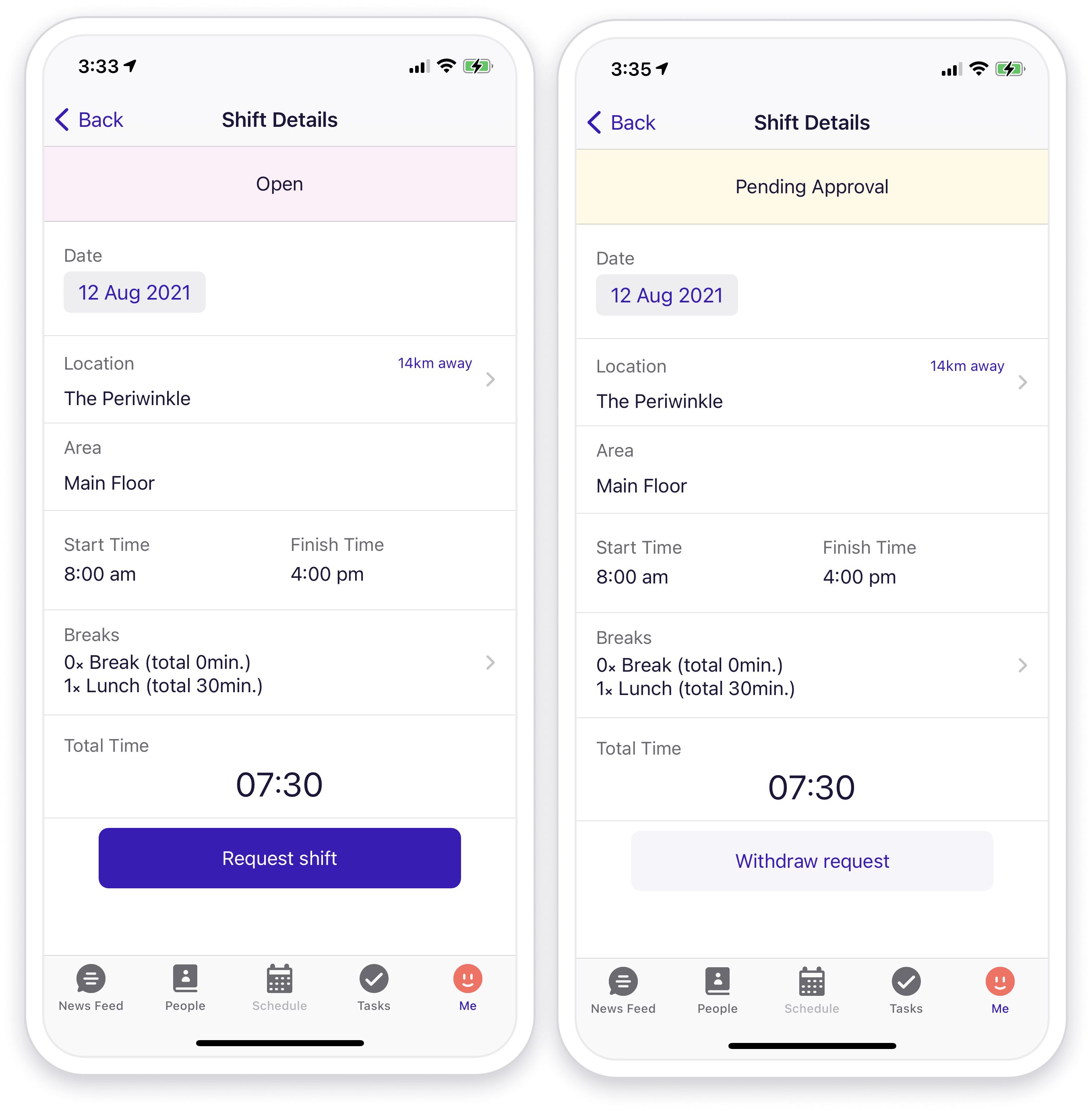 Open shifts – Deputy Help Center