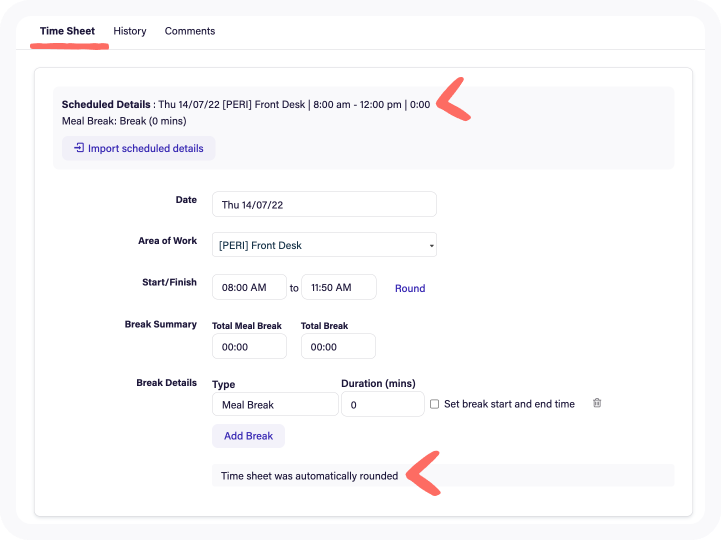 Rounding timesheets settings in Deputy – Deputy Help Center