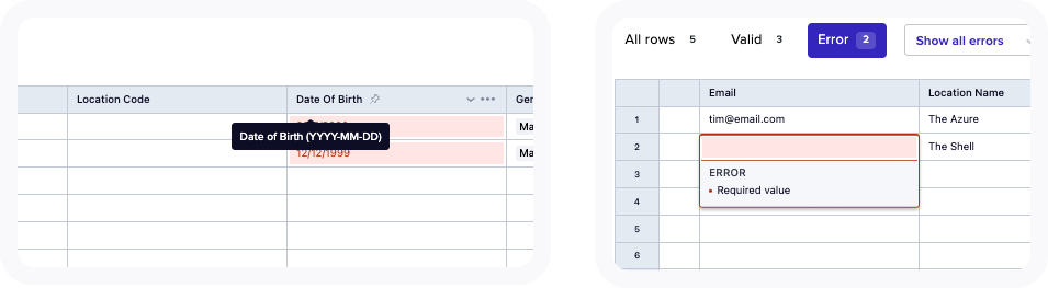 Bulk import or bulk update team member data – Deputy Help Center