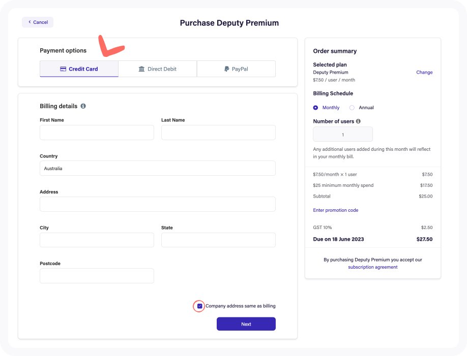 How to purchase Deputy – Deputy Help Center