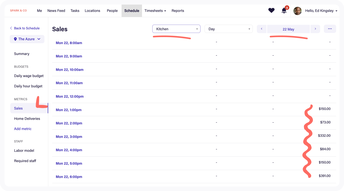 Bulk import or update sales or other demand metrics (BETA) – Deputy Help Center