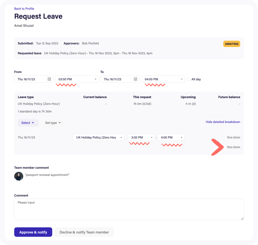 How to approve and decline leave requests (UK only) – Deputy Help Center
