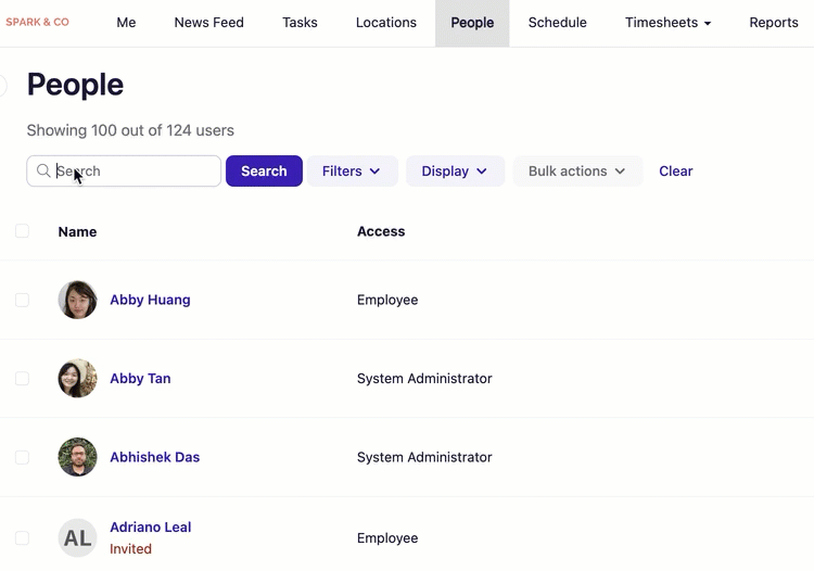 Introduction to the People tab – Deputy Help Center